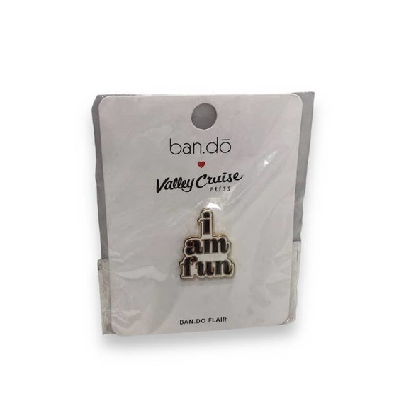 ban.do | Accessories | Ban Do Valley Cruise Press I Am Fun Enamel Flair ...